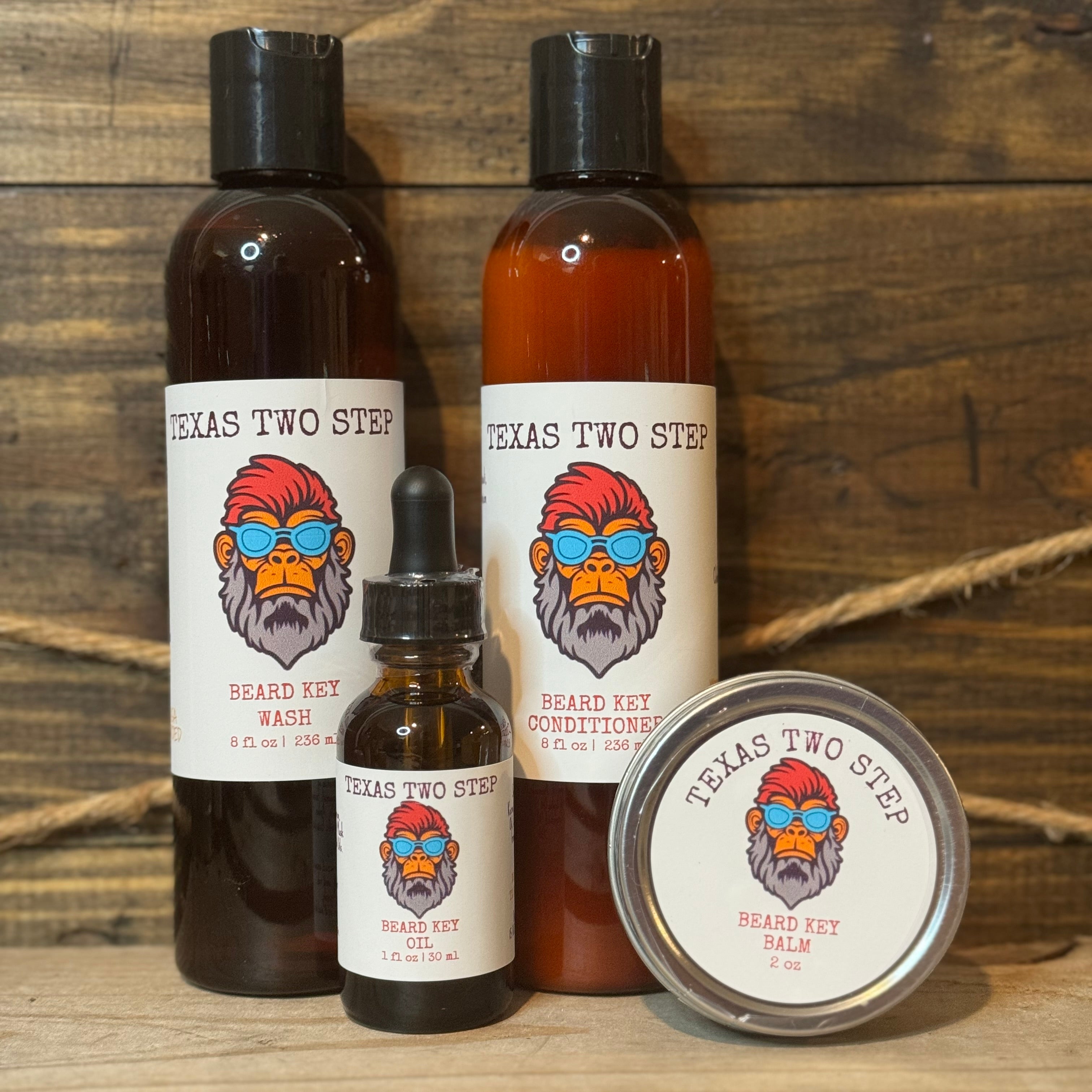 Texas Two Step Beard Bundle – Beard Key 🗝️